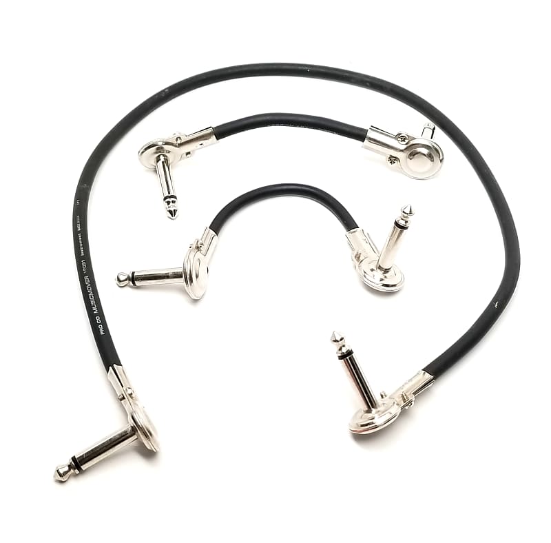 used Pancake Patch Cables Set of 3, Very Good Condition | Reverb