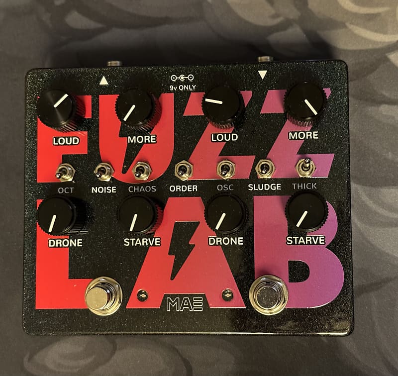 Mask Audio Electronics Fuzz Lab 2024 - Black | Reverb