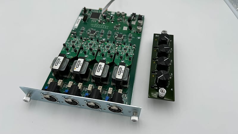 Burl Audio B4 NextGen Mic Pre Daughter Card 4 channel Mic / | Reverb