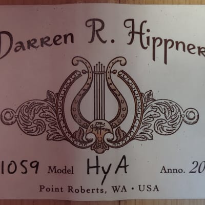 2021 Darren Hippner Hernandez y Aguado Model Flamenco Guitar | Reverb