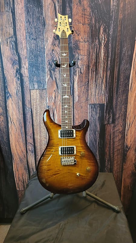 PRS CE24 Black Amber | Reverb