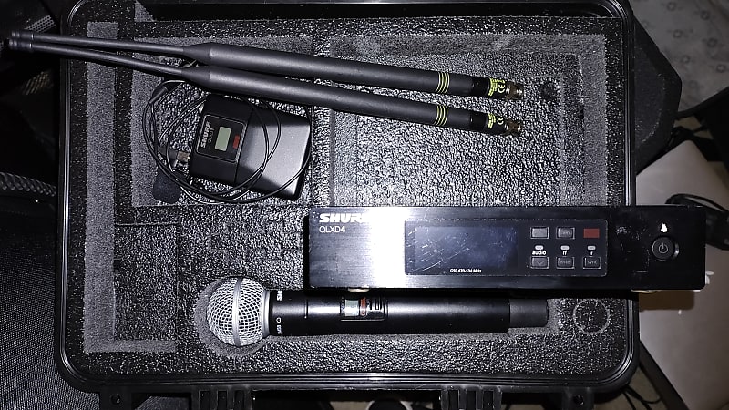 Shure Qlxd4,Qlxd1, QLXD2 SM58 | Reverb