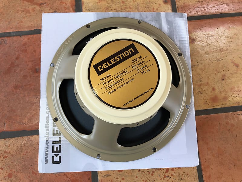 Celestion G12M-65 Creamback 12 inch 8 ohms Made in UK | Reverb