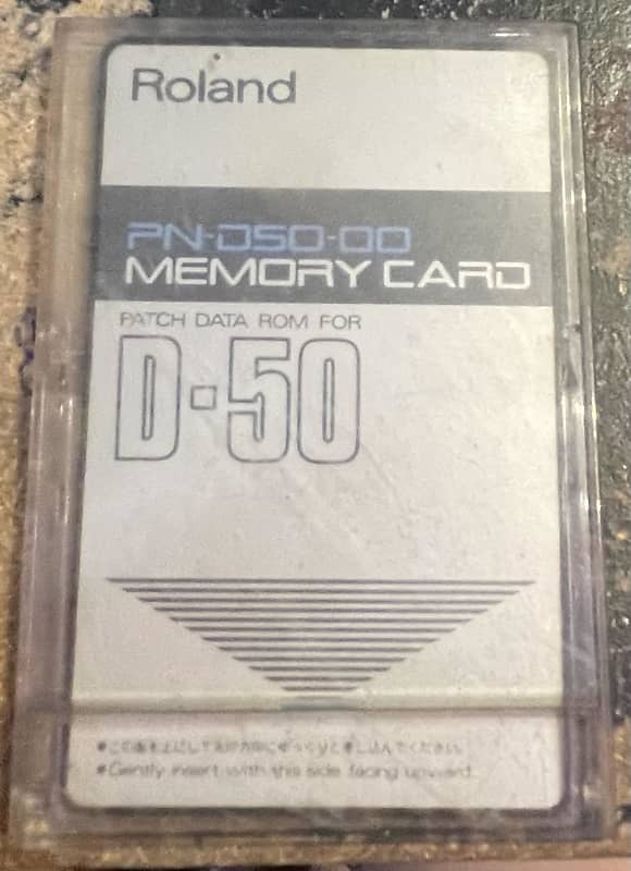 Roland D-50 Memory Card (PN-D50-00) | Reverb