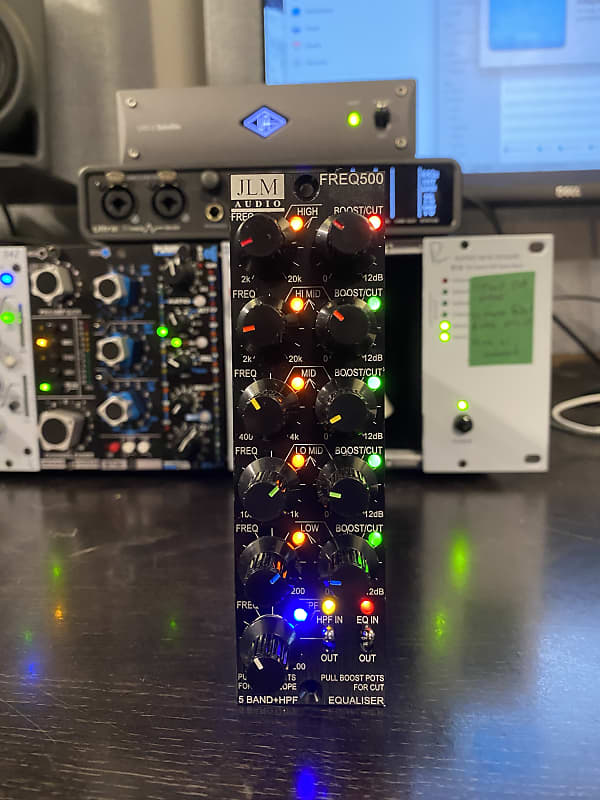 JLM Audio FREQ (Sontec EQ) Active 500 series EQ 2023 - Black | Reverb