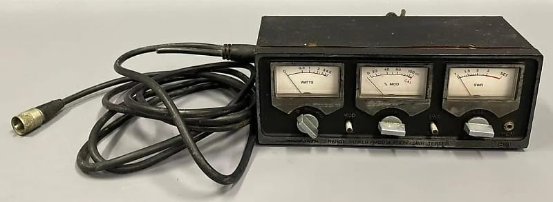 Micranta 3-Range Power/Modulator/SWR Tester 1980s | Reverb