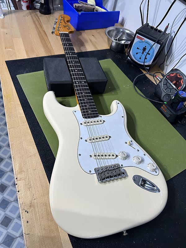 Fender Stratocaster - Aged White | Reverb