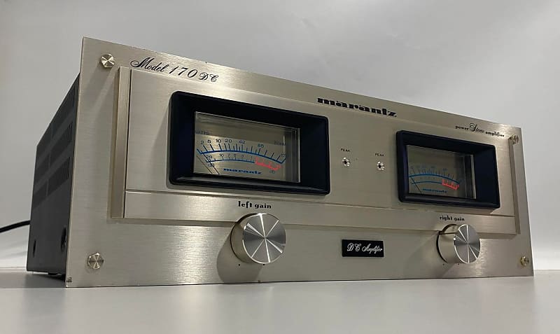 Vintage Marantz 170DC Power Amplifiers. Full serviced - | Reverb