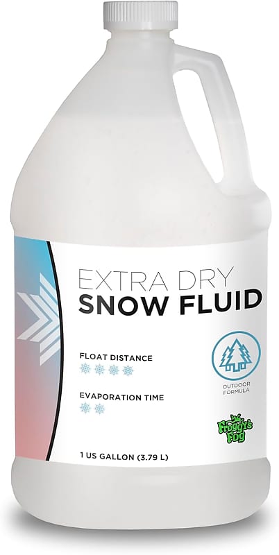 Flakes Snow Machine Fluid, Extra Dry Formula Snow Fluid with | Reverb