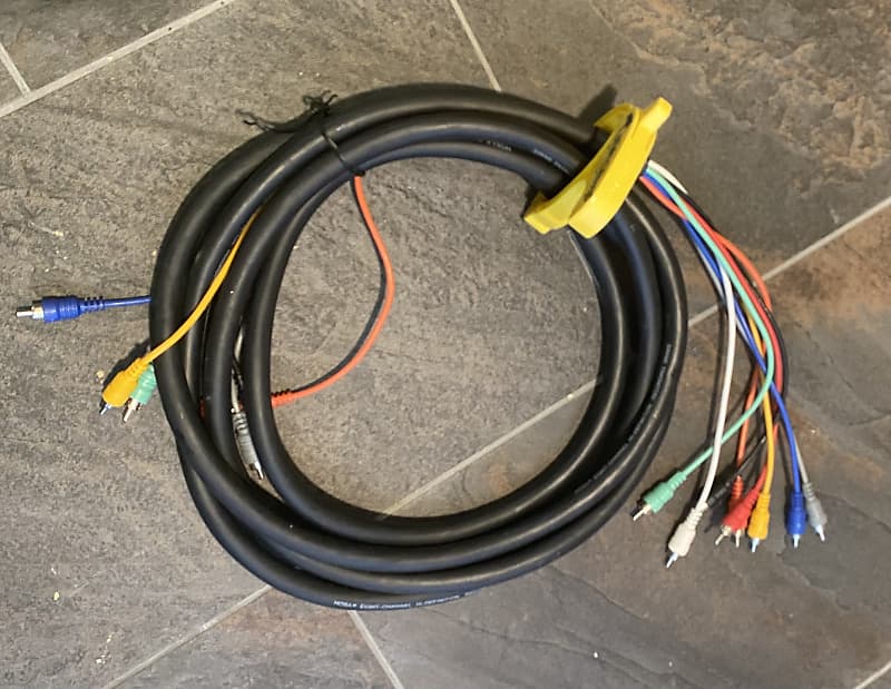 HOSA 13 Foot 8 Channel RCA to RCA Audio Snake | Reverb