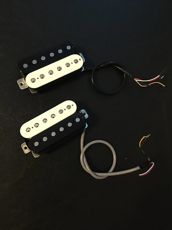 Squier Atomic Humbuckers - Zebra (Pair) | Reverb