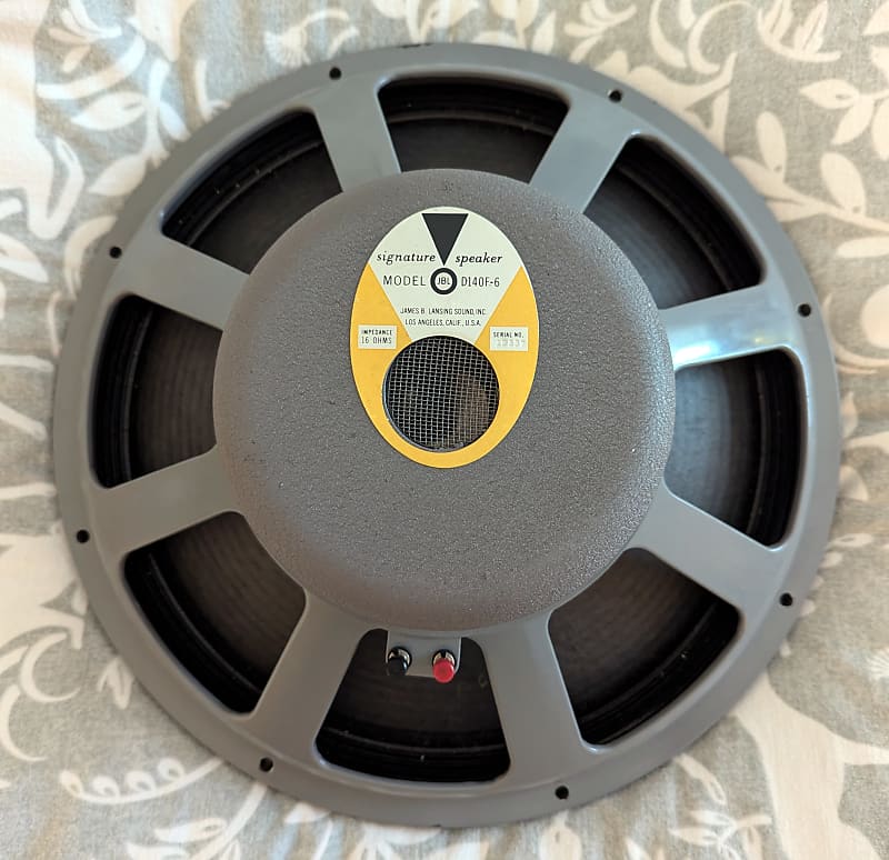 JBL D140F-6 15” Guitar / Bass Speaker, New, 1970s | Reverb UK