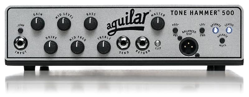 Aguilar TH500 Solid State 500 Watt Bass Head | Reverb