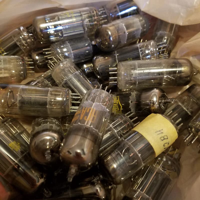 RCA etc. Quad (4) 12B4 Triode AT1000 TESTED Vacuum Tube 12B4A | Reverb