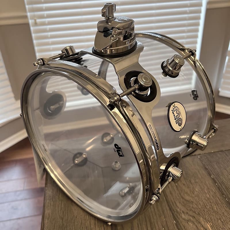 DW Design Series Acrylic 8 x 10" Rack Tom | Reverb