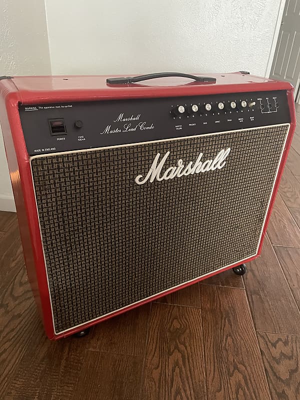 Marshall Master Lead Combo 2199 1978 - Red Vinyl | Reverb