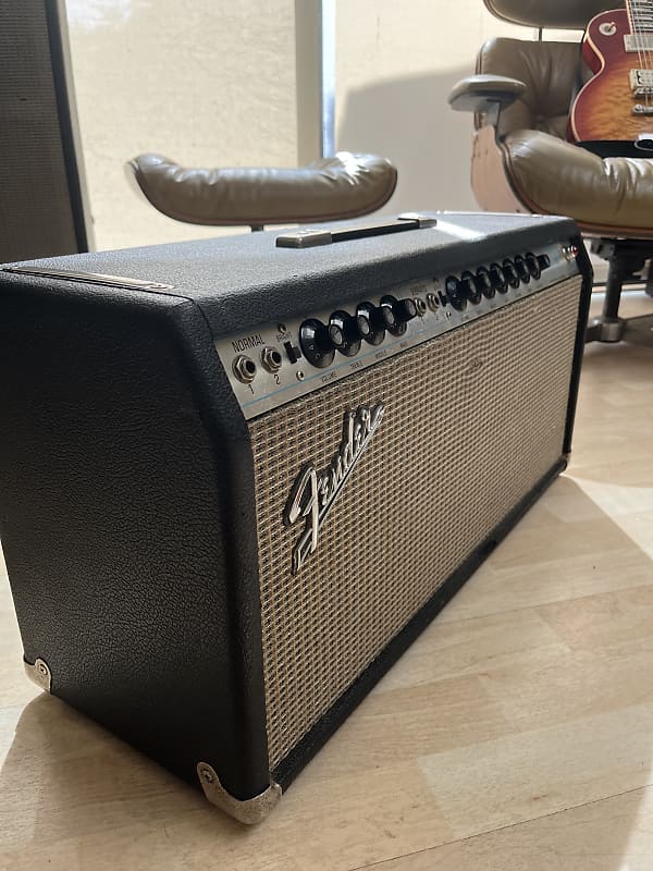 Fender Dual Showman Reverb 1969 Silverface | Reverb