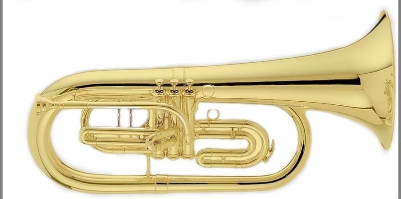 King 1129 Marching Euphonium Ultimate Marching Brass | Reverb