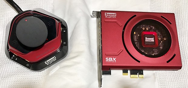 Creative Sound Blaster Zx PCIe sound card w/ Desktop Control | Reverb