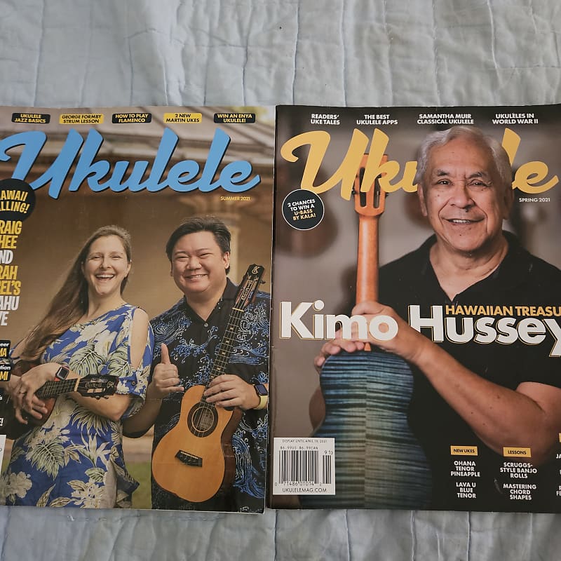 Ukulele Magazines 2021 - Glossy | Reverb