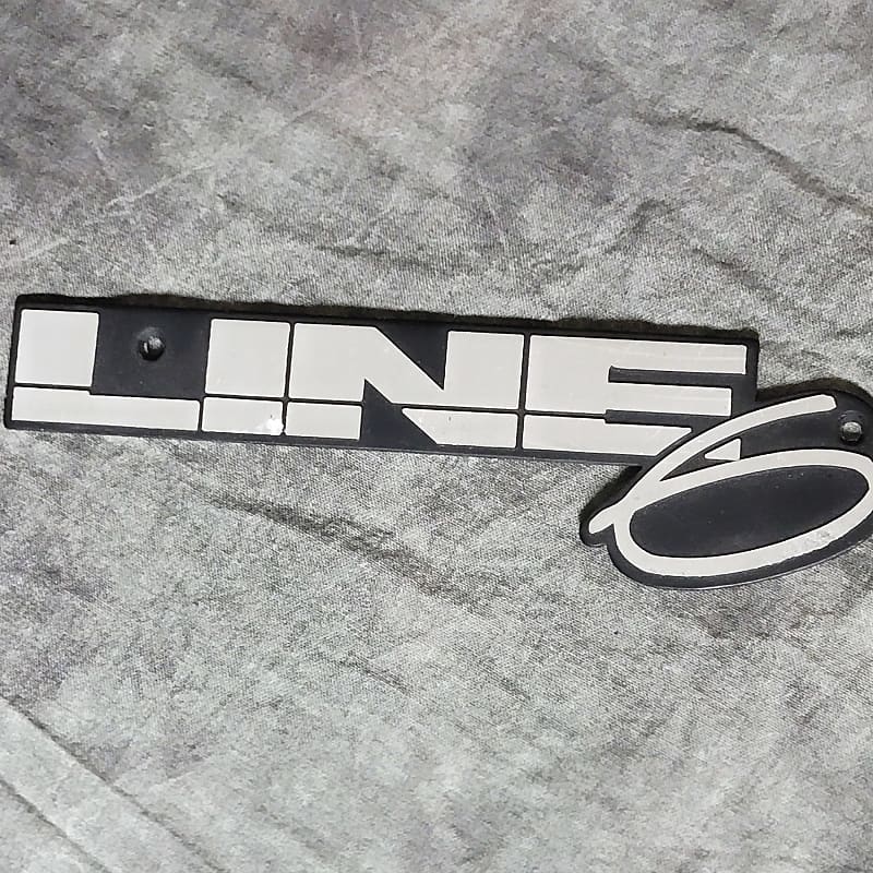 Line 6 Guitar Amp Badge Plate, Fits Multiple 2000-2020 Amps | Reverb