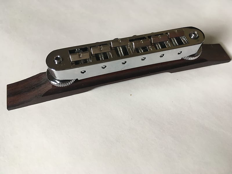 Gretsch Electromatic Adjustomatic Bridge w Rosewood Base | Reverb