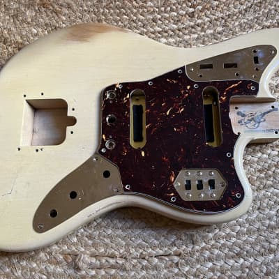 Jaguar Body - Nitrocellulose blond -Rexter finish -2017 | Reverb