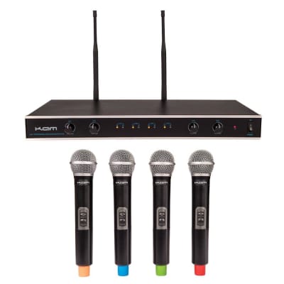 KAM Quartet ECO Wireless Microphone System - 4 Mics / | Reverb UK