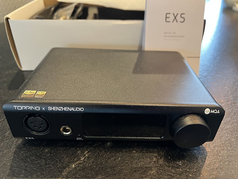 Topping EX5 DAC and Headphone Amplifier 2022 - Black | Reverb