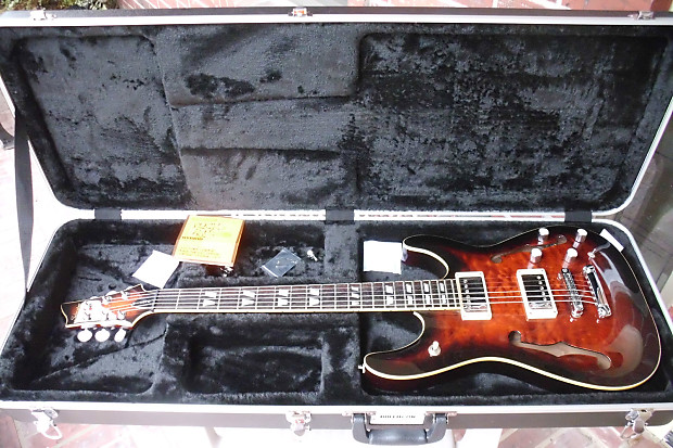 2006 Schecter C-1 EA Piezo-Quilt Top-Gator Case-Locking | Reverb
