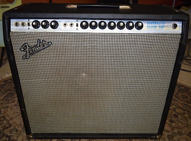 Fender Bandmaster Reverb 1969 Silverface 1x15" Combo | Reverb