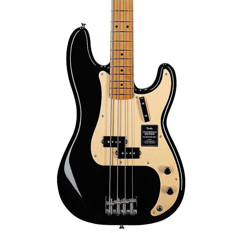 Fender Vintera II '50s Precision Electric Bass, Maple | Reverb