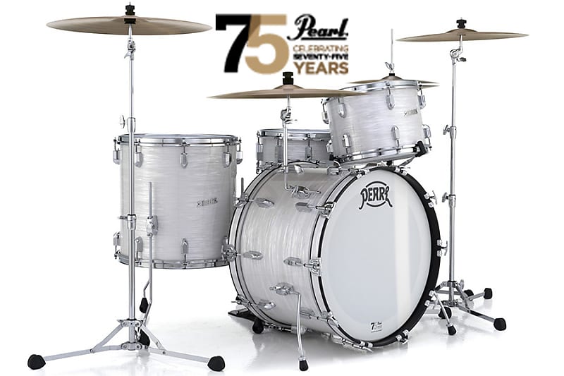 Pearl President Series 75th anniversary White Marine Pearl | Reverb