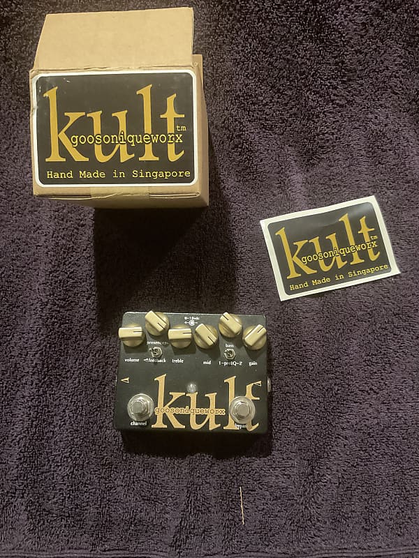Goosoniqueworx Kult 2012 Distortion pedal | Reverb