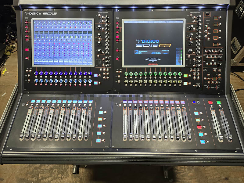 Digico SD12 96 digital mixing console | Reverb