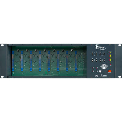 Heritage Audio OST-8 ADAT 8-Slot 500-Series Rack Frame | Reverb