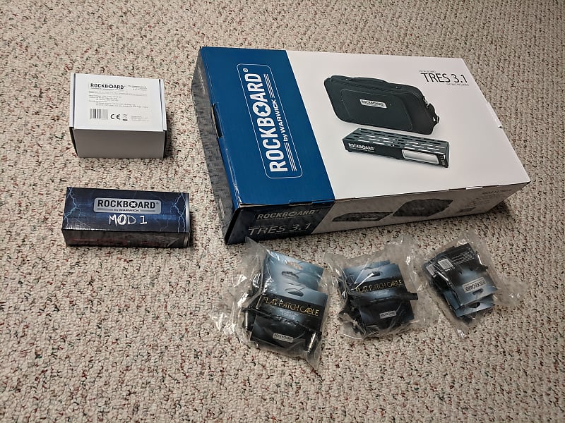 Rockboard TRES 3.1 Pedalboard Package | Reverb