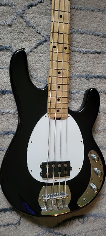 OLP MM2 Bass Guitar Licensed By ERNIE BALL 2000's Black | Reverb