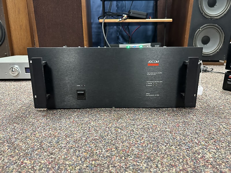 Adcom GFA-555 Stereo Power Amplifier 250 watts x 2 | Reverb