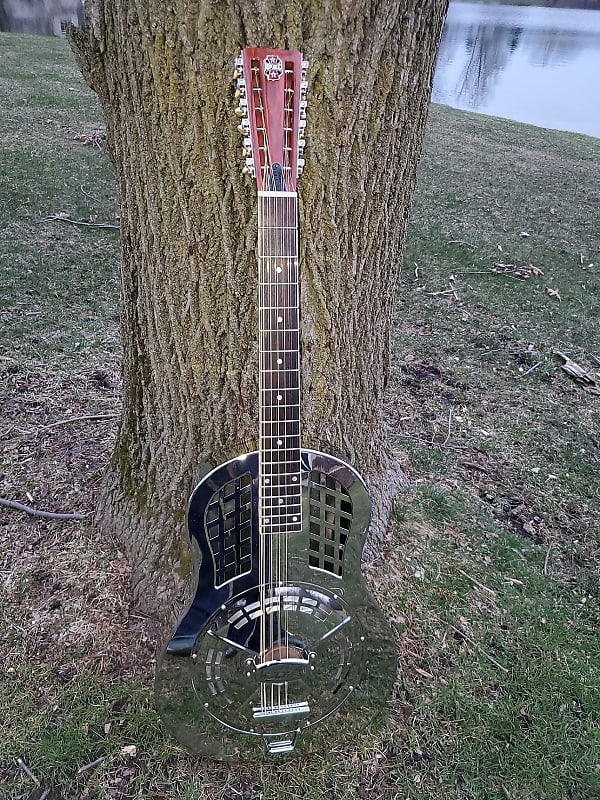 Republic Delta Rocket Custom 12-string Resonator Guitar | Reverb