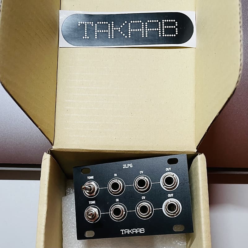 Takaab 2LPG-1U Vactrol LowPass Gate | Reverb
