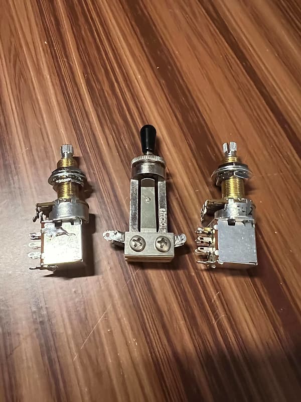 Unknown 3 Way Switch and 500k 2 Push/Pull Tone Pot | Reverb