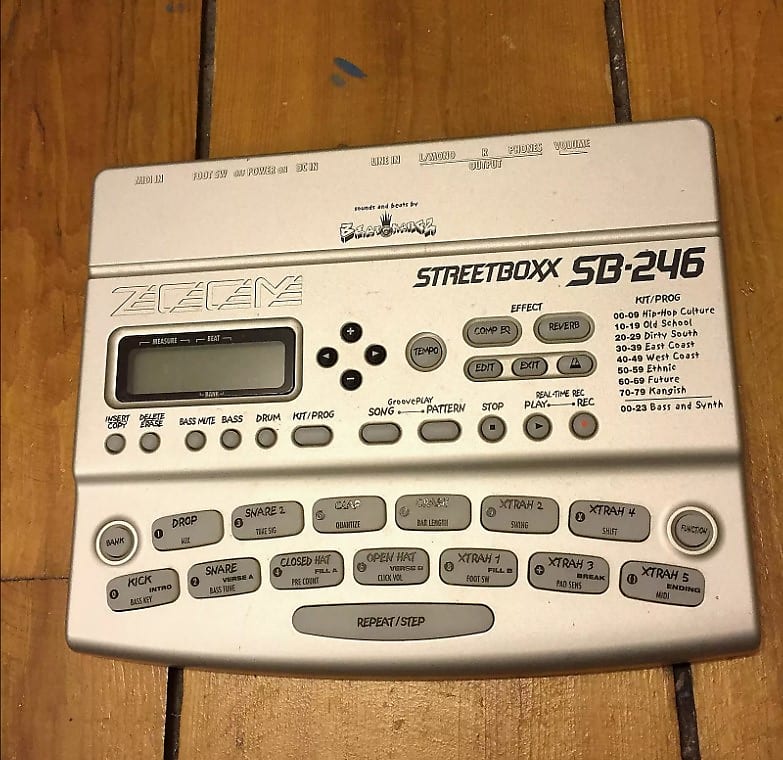 Zoom SB-246 - Zoom Streetboxx Sb 246 Drum Machine | Reverb