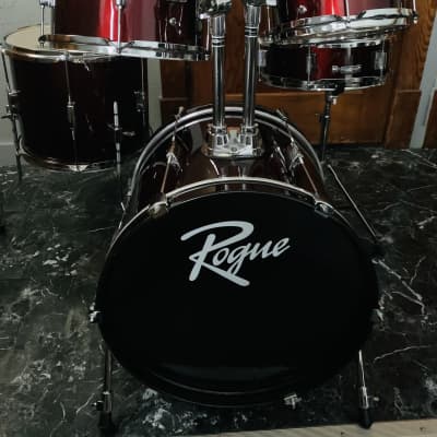 Rogue Drum Set 18/10/12/14/13 Wine Red | Reverb