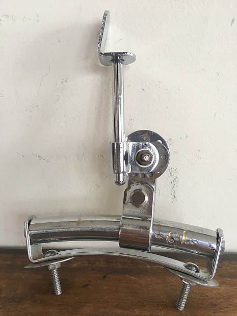 Gretsch Rail Consolette Mount Bracket Long Spade 60's Chrome | Reverb