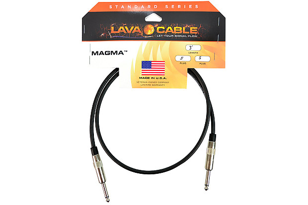 Lava Cable Magma 3' ST-ST Instrument Cable | Reverb