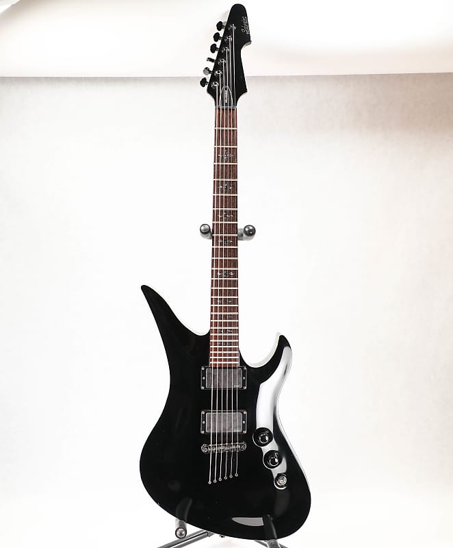 Schecter Avenger Hellraiser Diamond Series Black | Reverb
