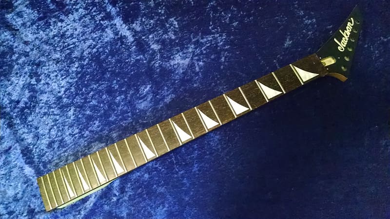 1996 jackson Dinky Reverse Neck Reverse Shark Fin Inlays | Reverb