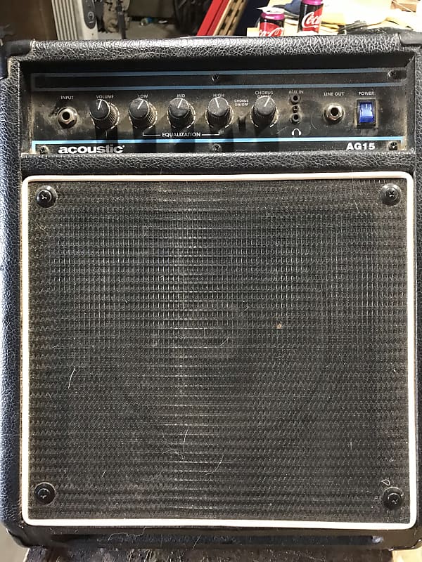 Acoustic AG-15 Black | Reverb