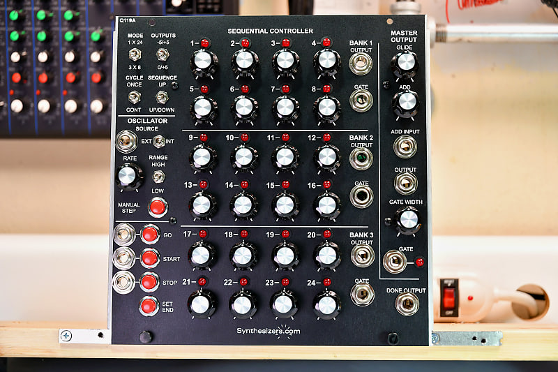 Synthesizers.com Q119A 2022 - Black | Reverb